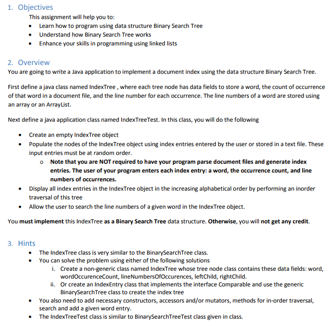 Solved 1 Objectives This Assignment Will Help You To