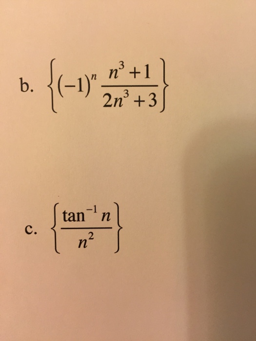 Solved Determine if the sequence is convergent or divergent. | Chegg.com