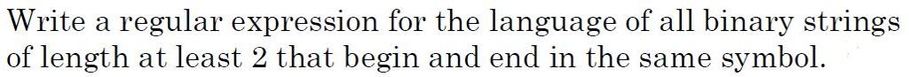 Solved Write a regular expression for the language of all | Chegg.com