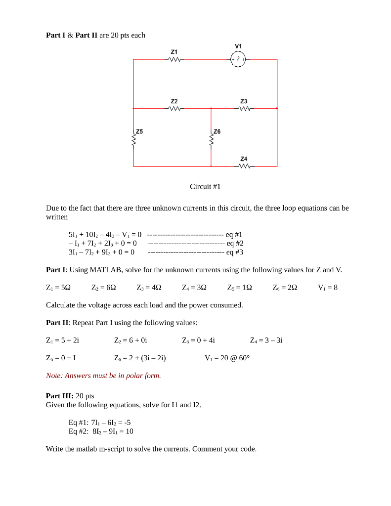 Solved Due to the fact that there are three unknown | Chegg.com