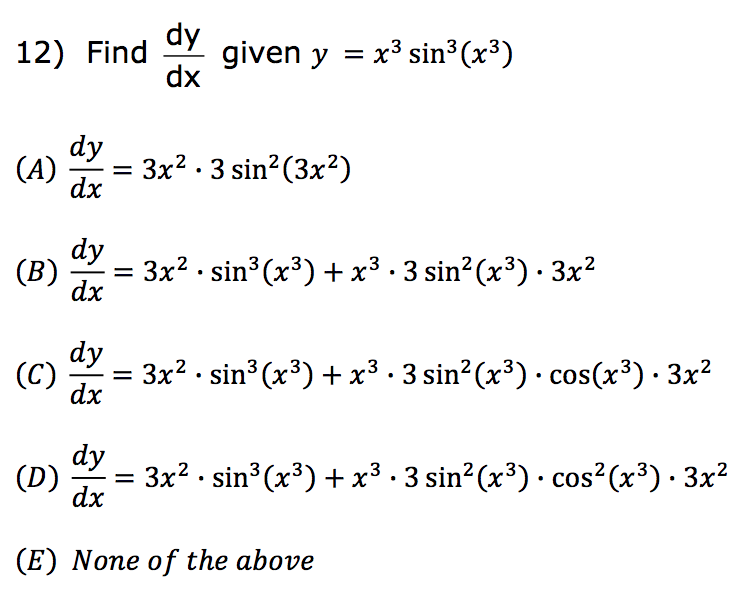 Solved Find Dy dx Given Y X 3 Sin 3 x 3 Dy dx 3x 2 3 Chegg Solved Find Dy dx Given Y X 3 Sin 3 x 3 Dy dx 3x 2 3 Chegg