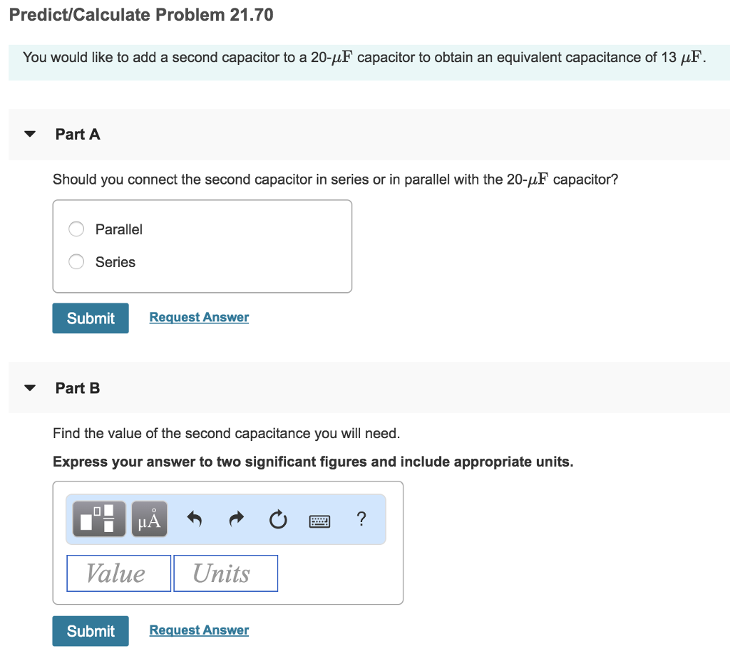 Solved Predict/Calculate Problem 21.70 You would like to add | Chegg.com