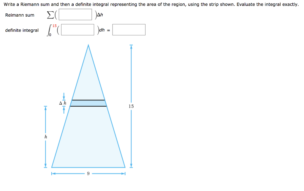 Solved Write a Riemann sum and then a definite integral | Chegg.com