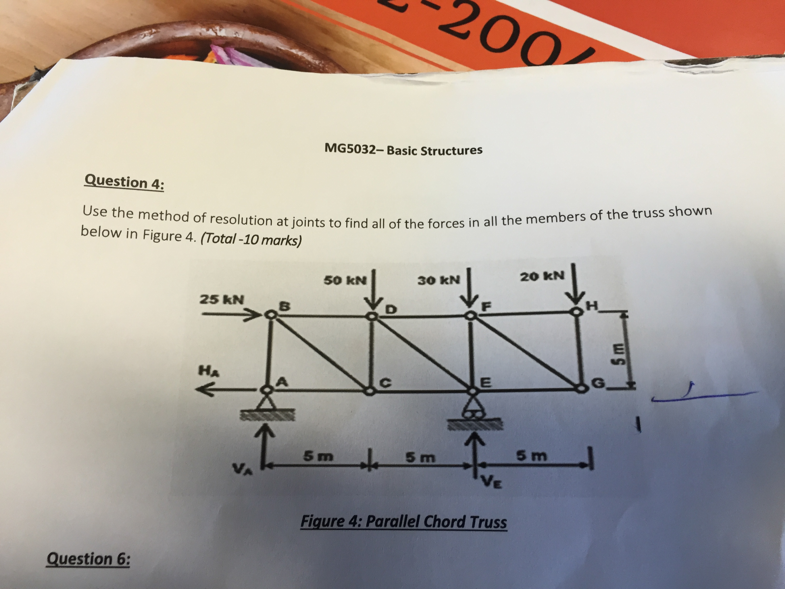 Solved Use the method of resolution at joints to find all of | Chegg.com