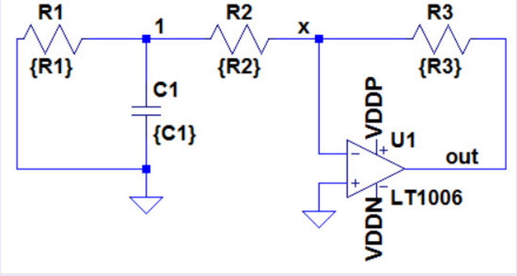 Solved R1 R2 10k 100 D1 LT1006 C1 LT1006 R7 1H R3 U2 C2 R4 | Chegg.com
