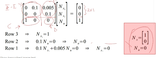 Solved please explain in detail how Nx1, Nx2 and Nu were | Chegg.com