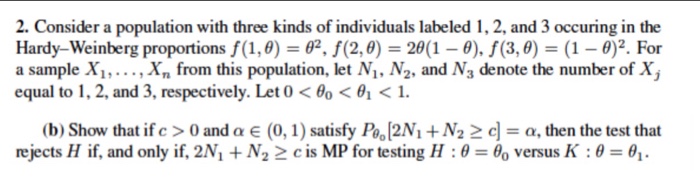 Solved Consider a population with three kinds of individuals | Chegg.com