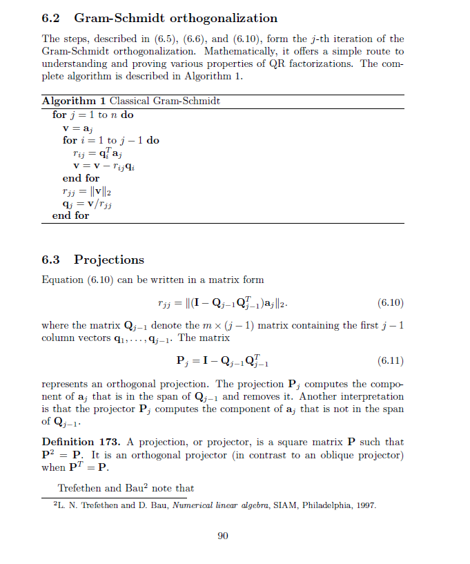 Solved Write A Matlab Function To Implement Reduced Qr 7256