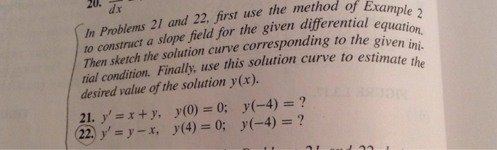 Solved In Problems 21 and 22, first use the method of | Chegg.com