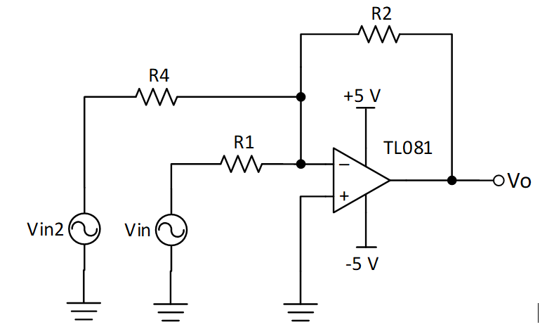 Solved Determine output voltage (assume input voltages are | Chegg.com