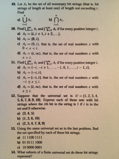 Solved I Need The Answers A D For Problem 50 A Response