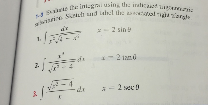 Solved Evaluate the integral using the indicated | Chegg.com