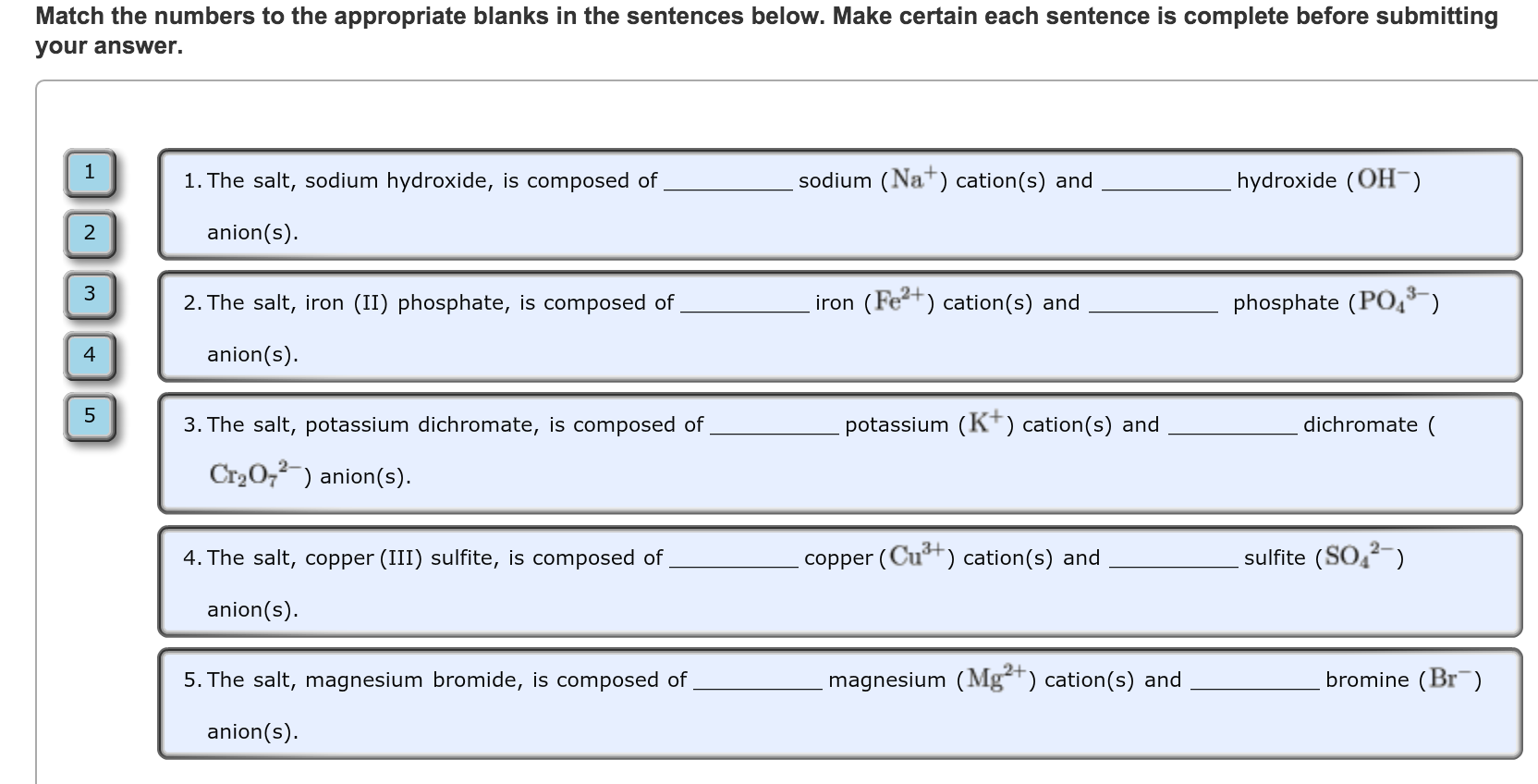 Solved PART A: To determine the salt formed during a | Chegg.com