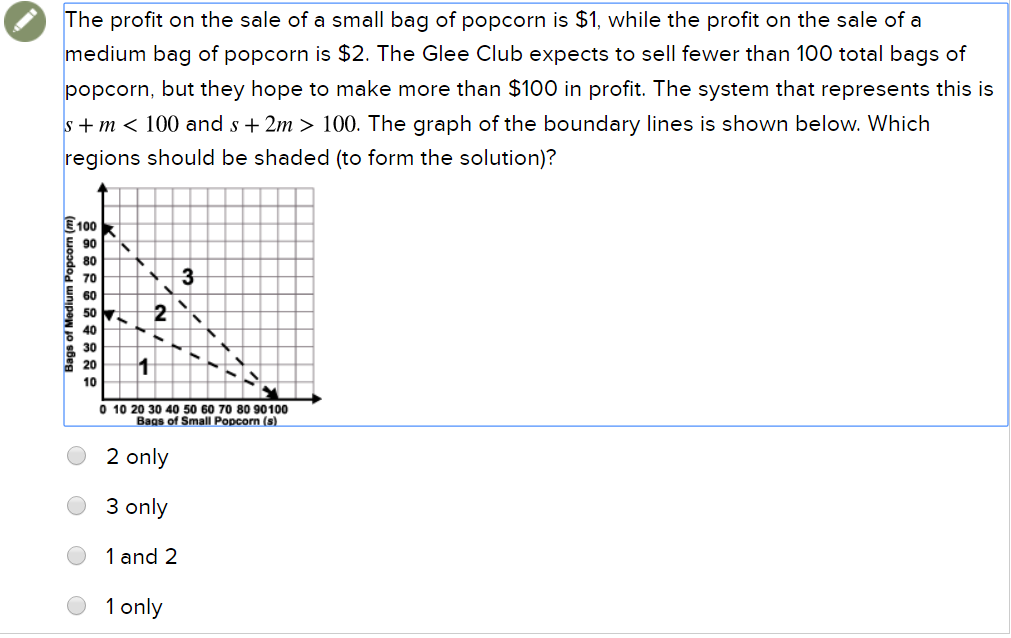Solved The profit on the sale of a small bag of popcorn is | Chegg.com