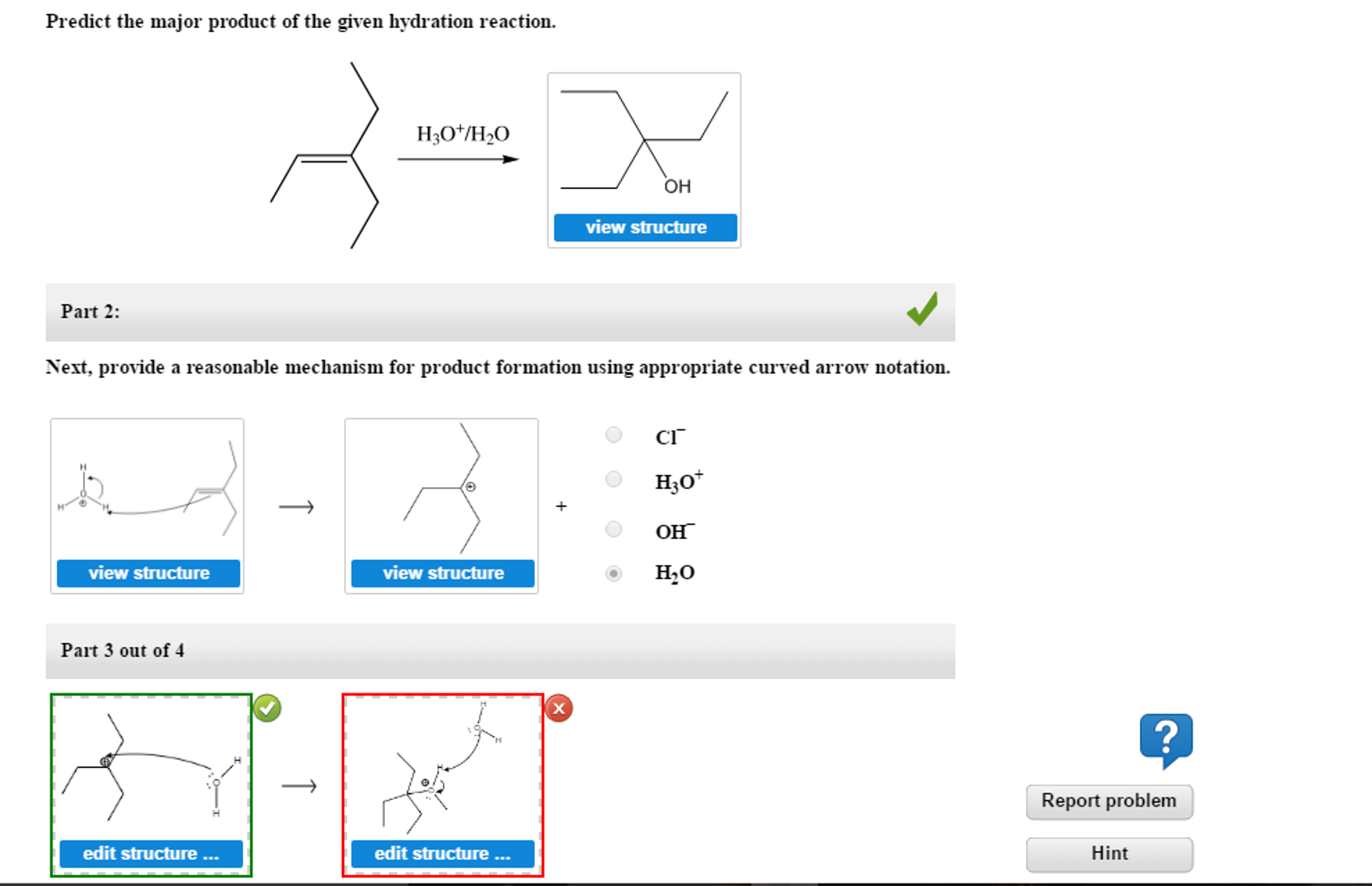 Solved Predict the major product of the given hydration | Chegg.com Solved Predict the major product of the given hydration | Chegg.com