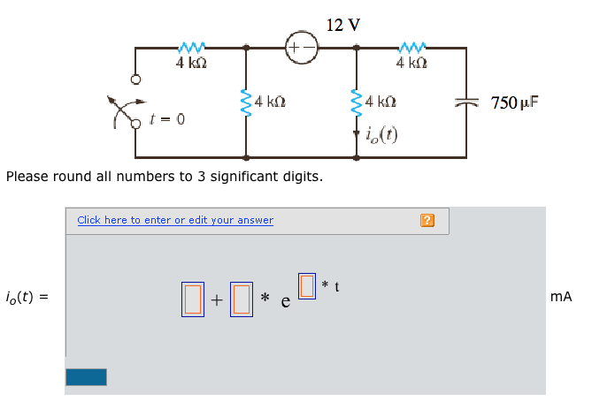 Solved Use the step-by-step method to find io(t) for t > 0 | Chegg.com