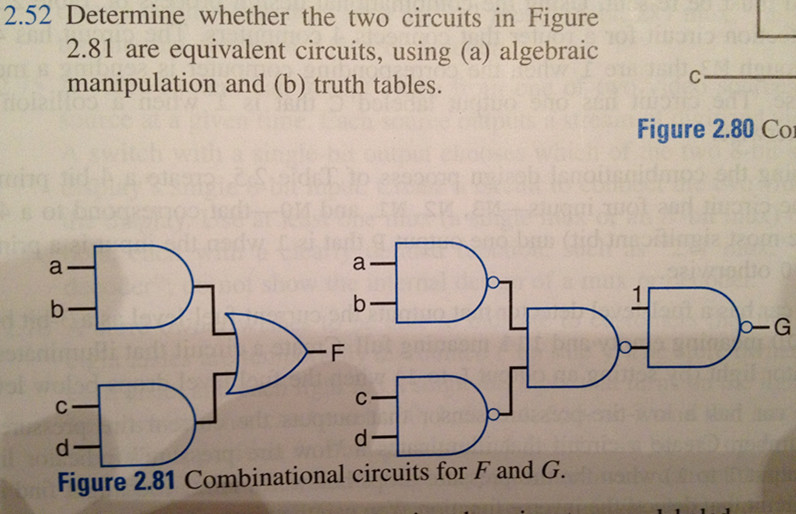 Solved Determine whether the two circuits in Figure 2.81 are | Chegg.com