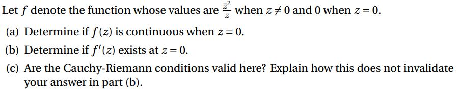 Solved Let f denote the function whose values are z^-2/z | Chegg.com