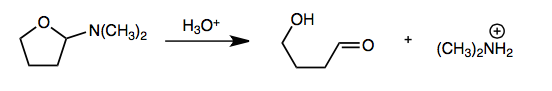 Solved (a) Simple aminoacetals hydrolyze quickly and easily | Chegg.com