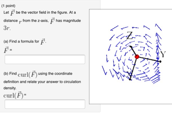 Solved Let F be the vector field in the figure. At a | Chegg.com