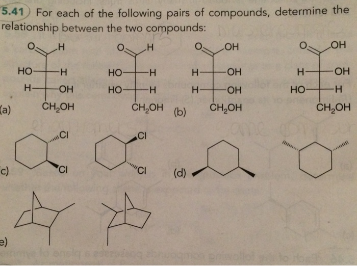 Solved For each of the following pairs of compounds, | Chegg.com