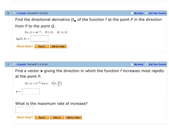 Solved Find the directional derivative D u of the function f | Chegg.com