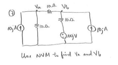 Solved Use Node Voltage Method to find Va and Vb. | Chegg.com