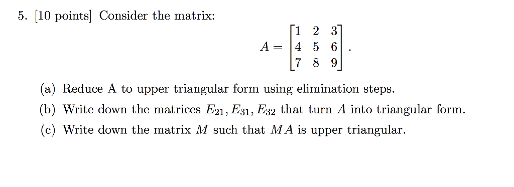 Triangular Matrix