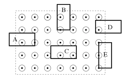 Solved The figure shows 5 identical, rectangular loops of | Chegg.com