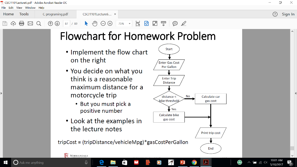 Solved 7 cprograming pdf-Adobe Acrobat Reader DC File Edit | Chegg.com