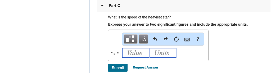 Solved The two stars in a binary star system have masses | Chegg.com