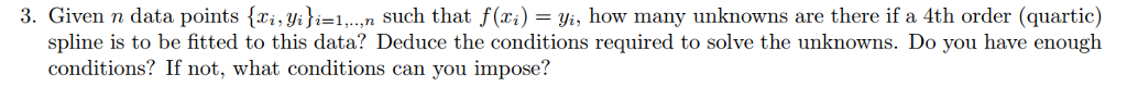 Solved Given n data points {xi , yi}i=1,..,n such that f(xi) | Chegg.com