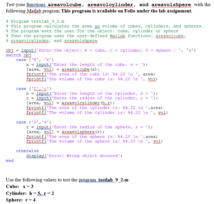 Solved Q20 a. Write a Matlab function that calculates the | Chegg.com