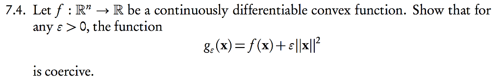 Solved Let f: R^n rightarrow R be a continuously | Chegg.com