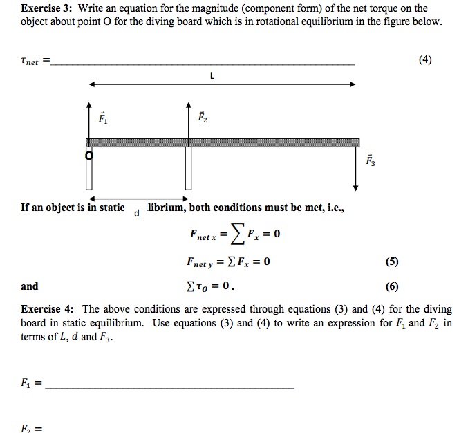 Net Torque Equation