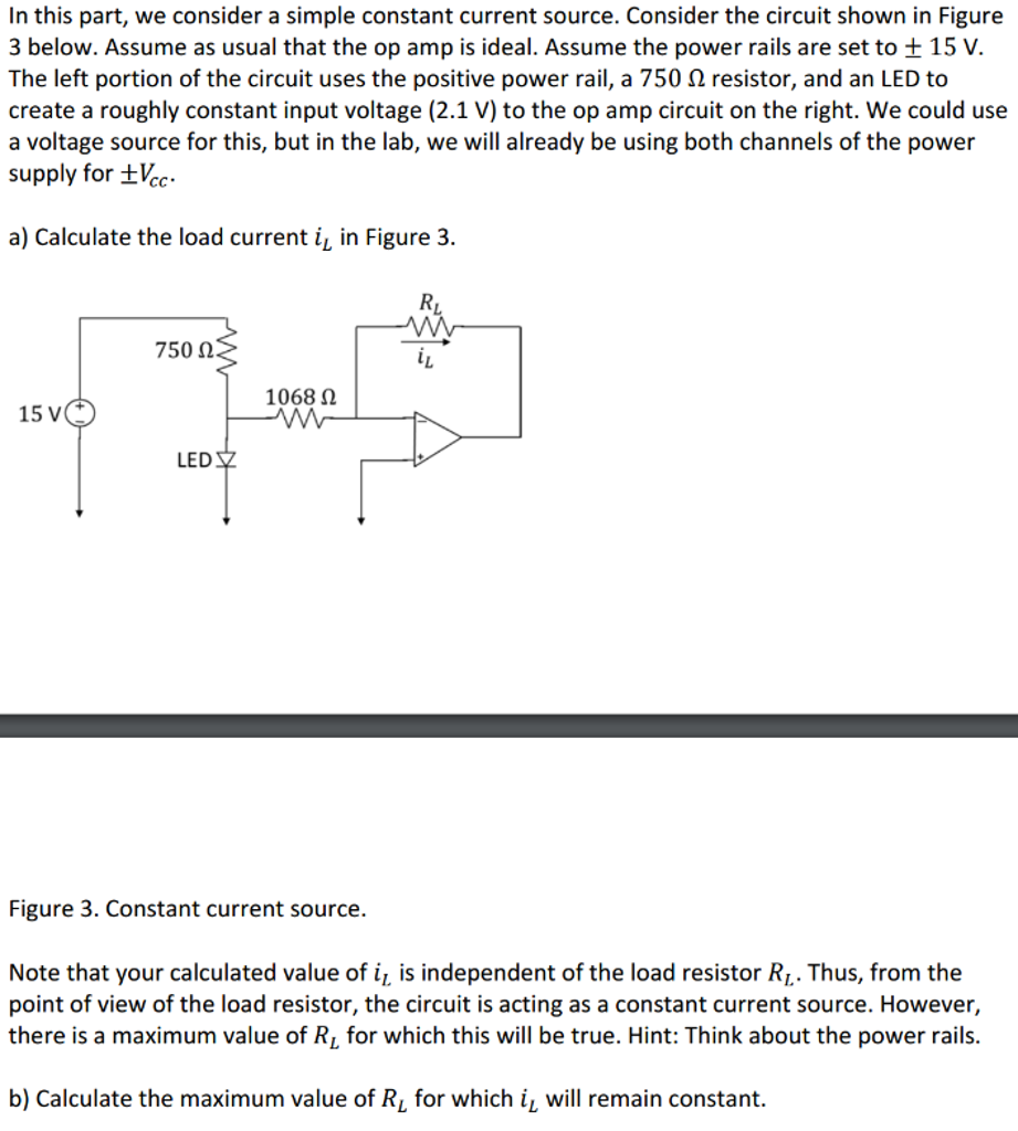 Solved In this part, we consider a simple constant current | Chegg.com