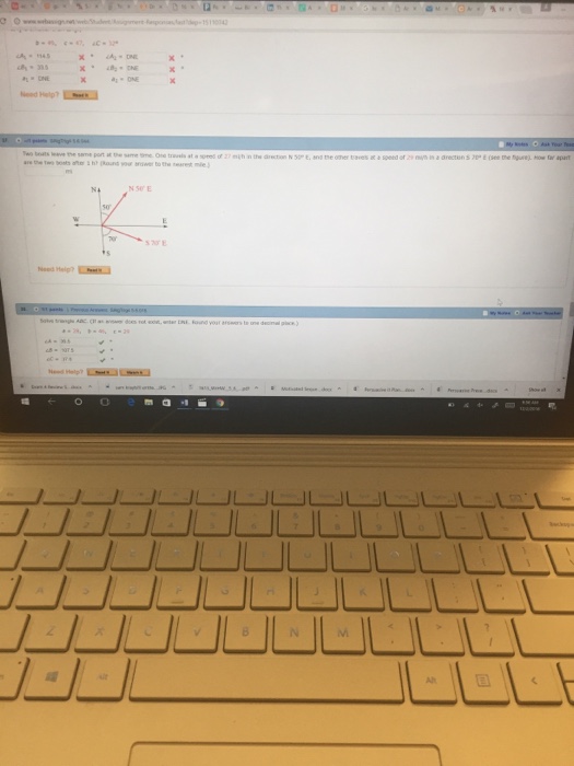 Solved Two boats leave the same port at the same time. One | Chegg.com