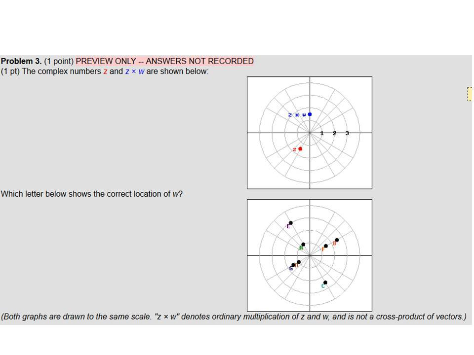 Solved Problem 3. (1 point) PREVIEW ONLY -ANSWERS NOT | Chegg.com