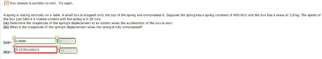 Solved Z Your answer is partially correct. Try again. A | Chegg.com