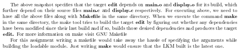 Need ASAP, C Programming Write a LKM for the Linux | Chegg.com