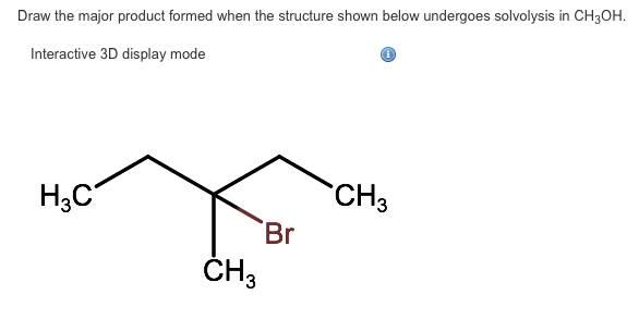 Solved Draw the major product formed when the structure | Chegg.com