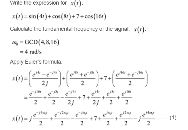 Solved Hi, can you please explain how the coefficients are | Chegg.com