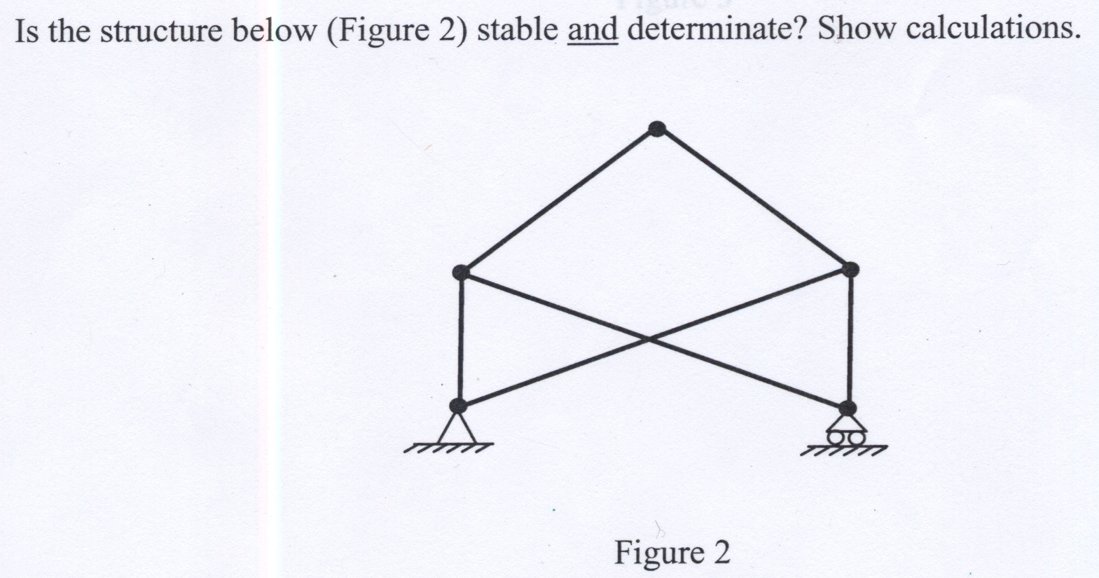 Solved Is the structure below (Figure 2) stable and | Chegg.com