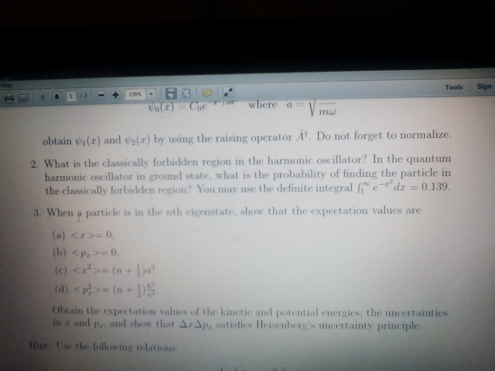 Solved What is the classically forbidden region in the | Chegg.com