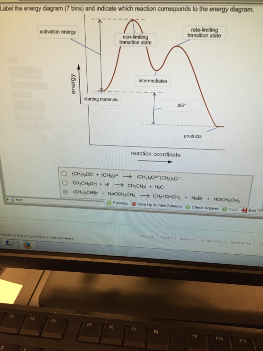 Solved Label the energy diagram (7 bins) and indicate which | Chegg.com Solved Label the energy diagram (7 bins) and indicate which | Chegg.com