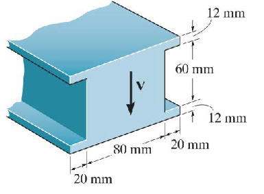 Solved Determine the maximum shear force V that the strut | Chegg.com
