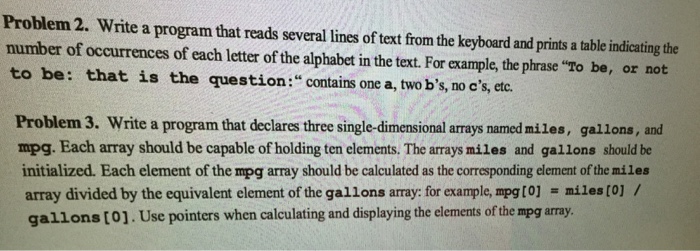 Solved For Problems 1 -3, write a C++ program that solves | Chegg.com