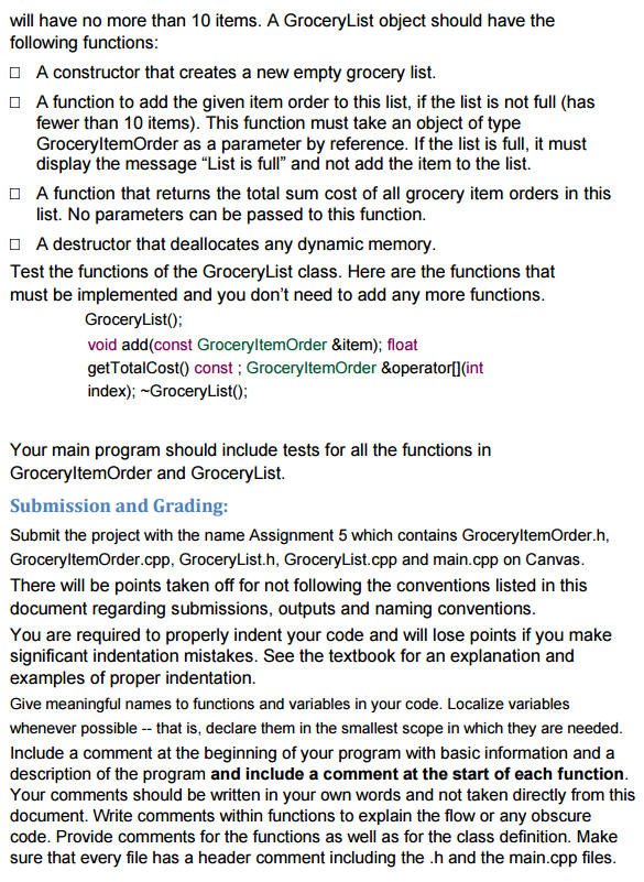 Solved This assignment tests your understanding of concepts | Chegg.com