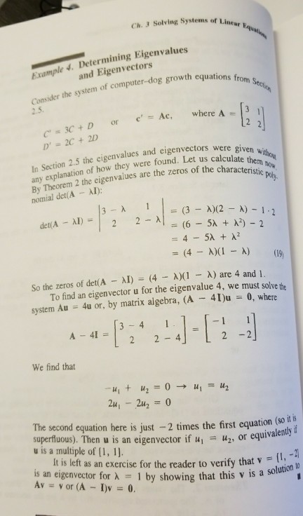 Solved 23 (a) Compute the eigenvalues of each of the | Chegg.com
