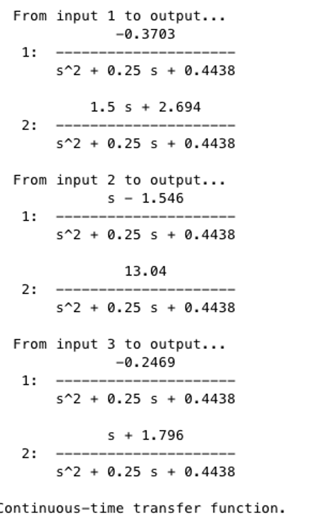 Solved Convert these transfer functions into standard form | Chegg.com